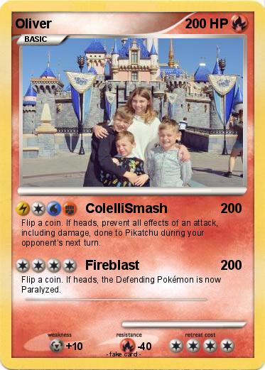 Pokémon Oliver 503 503 - ColelliSmash - My Pokemon Card