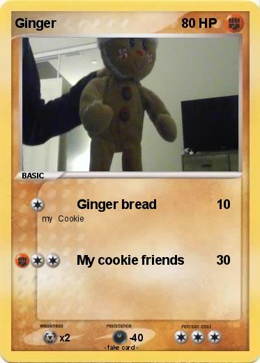 Pokémon Ginger 431 431 - Ginger bread - My Pokemon Card