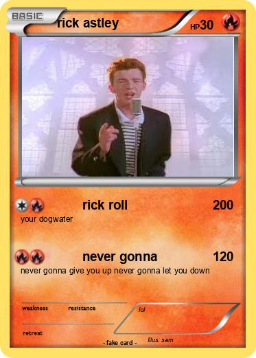 Pokémon rick astley 437 437 - rick roll - My Pokemon Card