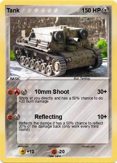 Pokémon Tank 1014 1014 - 10mm Shoot - My Pokemon Card