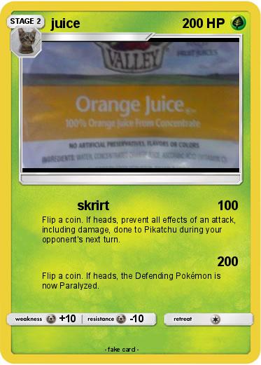 Pokémon juice 147 147 - skrirt - My Pokemon Card