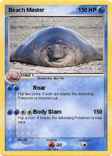 Pokémon Beach Master - Roar - My Pokemon Card