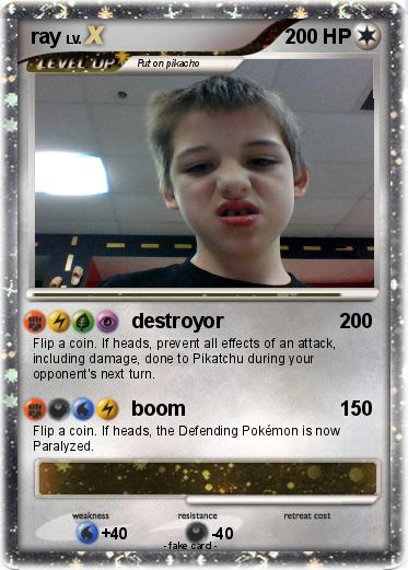 Pokémon ray 786 786 - destroyor - My Pokemon Card