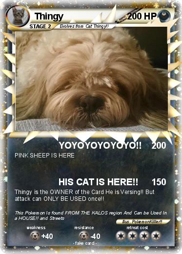 Pokémon Thingy 22 22 - YOYOYOYOYOYO!! - My Pokemon Card