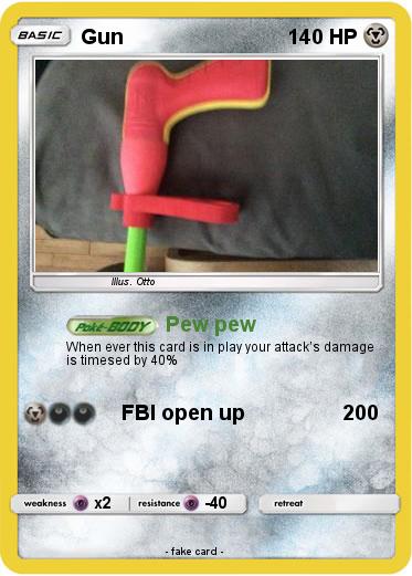 Pokémon Gun 600 600 - Pew pew - My Pokemon Card