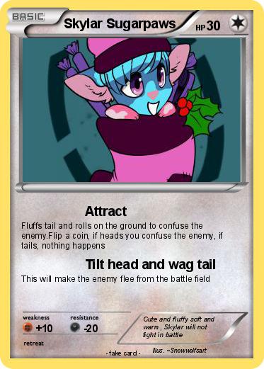 Pokémon Skylar Sugarpaws - Attract - My Pokemon Card