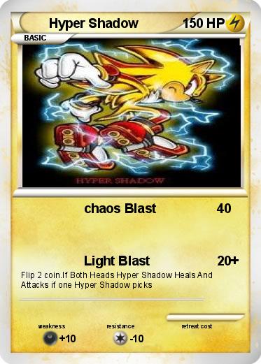 Pokémon Hyper Shadow 26 26 - chaos Blast - My Pokemon Card