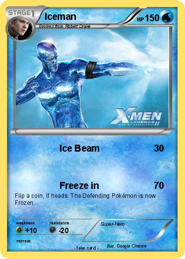 Pokémon Iceman 38 38 - Ice Beam - My Pokemon Card