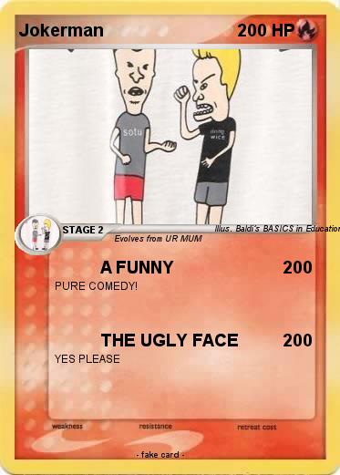 Pokémon Jokerman 1 1 - A FUNNY - My Pokemon Card