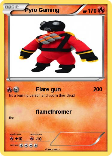 Pokémon Pyro Gaming - Flare gun - My Pokemon Card