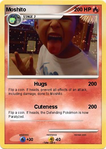 Pokémon Moshito - Hugs - My Pokemon Card