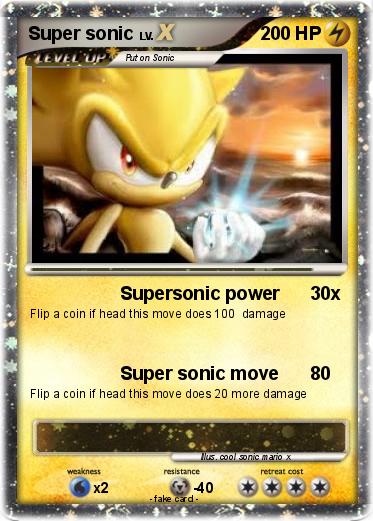 Pokémon Super sonic 1304 1304 - Supersonic power - My Pokemon Card