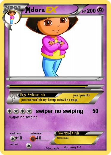 Pokémon dora 1049 1049 - swiper no swiping - My Pokemon Card