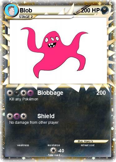 Pokémon Blob 407 407 - Blobbage - My Pokemon Card