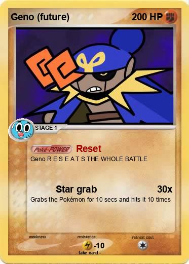Pokémon Geno future - Reset - My Pokemon Card