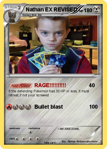 Pokémon Nathan EX REVISED - RAGE!!!!!!!!!! - My Pokemon Card