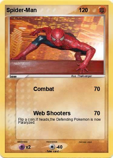 Pokémon Spider Man 1223 1223 - Combat - My Pokemon Card