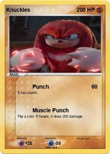 Pokémon Knuckles 996 996 - Punch - My Pokemon Card