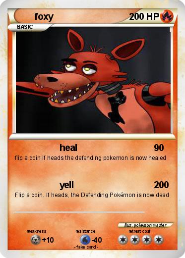 Pokémon foxy 833 833 - heal - My Pokemon Card