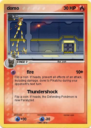 Pokémon domo 885 885 - fire - My Pokemon Card