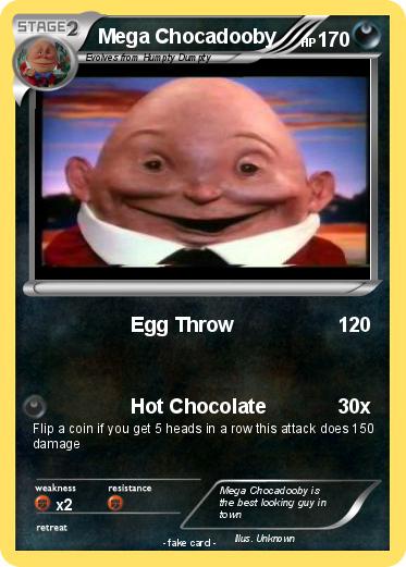 Pokémon Mega Chocadooby - Egg Throw - My Pokemon Card