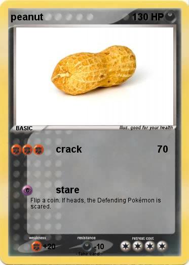 Pokémon peanut 336 336 - crack - My Pokemon Card