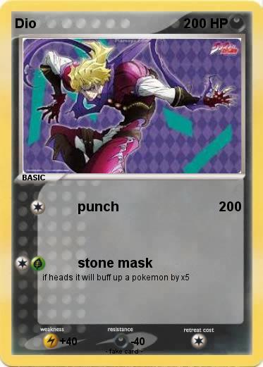 Pokémon Dio 104 104 - punch - My Pokemon Card