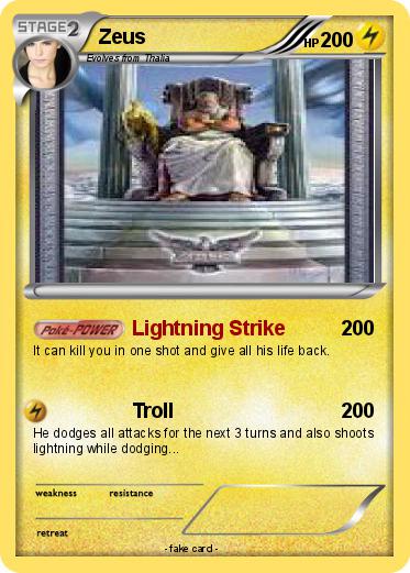 Pokémon Zeus 942 942 - Lightning Strike - My Pokemon Card