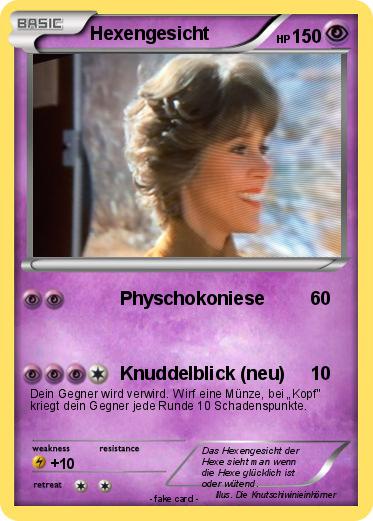Pokémon Hexengesicht - Physchokoniese - My Pokemon Card