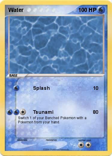 Pokémon Water 2 2 - Splash - My Pokemon Card