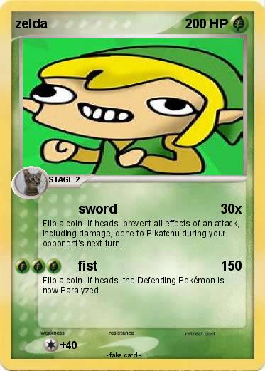 Pokémon zelda 690 690 - sword - My Pokemon Card