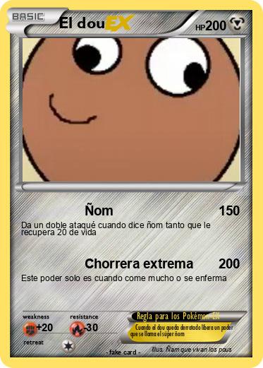 Pokémon El dou - Ñom - Mi carta pokémon