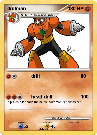 Pokémon drillman - drill - My Pokemon Card