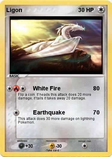 Pokémon Ligon 2 2 - White Fire - My Pokemon Card
