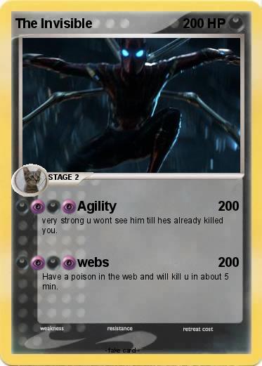 Pokémon The Invisible 9 9 - Agility - My Pokemon Card