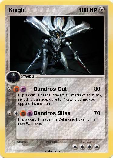 Pokémon Knight 188 188 - Dandros Cut - My Pokemon Card