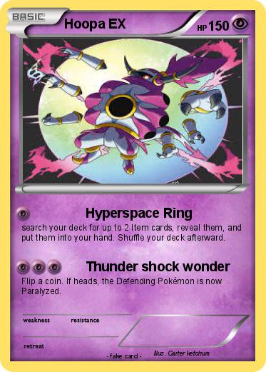Pokémon Hoopa EX 26 26 - Hyperspace Ring - My Pokemon Card