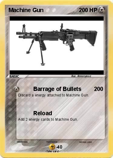 Pokémon Machine Gun 64 64 - Barrage of Bullets - My Pokemon Card