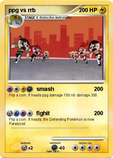 Pokémon ppg vs rrb - smash - My Pokemon Card