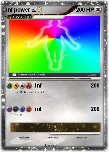 Pokémon inf power - inf - My Pokemon Card