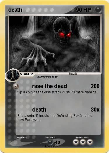 Pokémon death 3976 3976 - rase the dead - My Pokemon Card