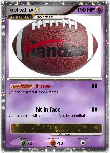 Pokémon football 39 39 - throw - My Pokemon Card