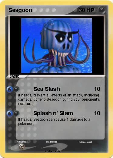 Pokémon Seagoon - Sea Slash - My Pokemon Card