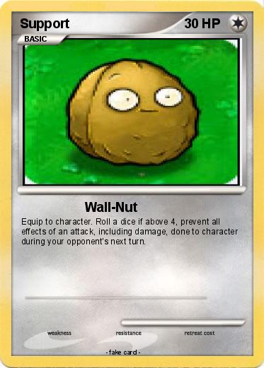 Pokémon Support - Wall-Nut - My Pokemon Card