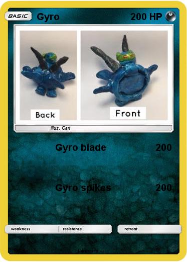 Pokémon Gyro 18 18 - Gyro blade - My Pokemon Card