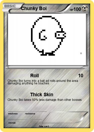 Pokémon Chunky Boi 4 4 - Roll - My Pokemon Card