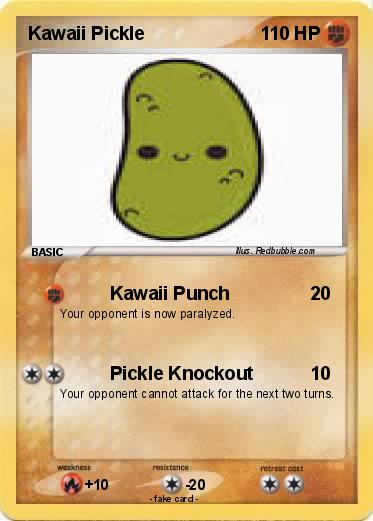 Pokémon Kawaii Pickle - Kawaii Punch - My Pokemon Card