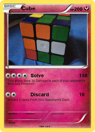 Pokémon Cube 101 101 - Solve - My Pokemon Card
