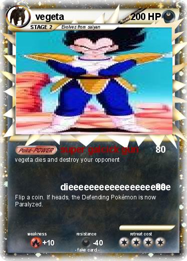 Pokémon vegeta 894 894 - super galcick gun - My Pokemon Card