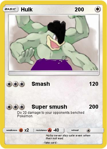 Pokémon Hulk 1720 1720 - Smash - My Pokemon Card